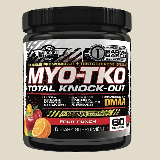 Hardcore MYO TKO DMAA - Ultimate Pre-Workout Boost – GIGACULT